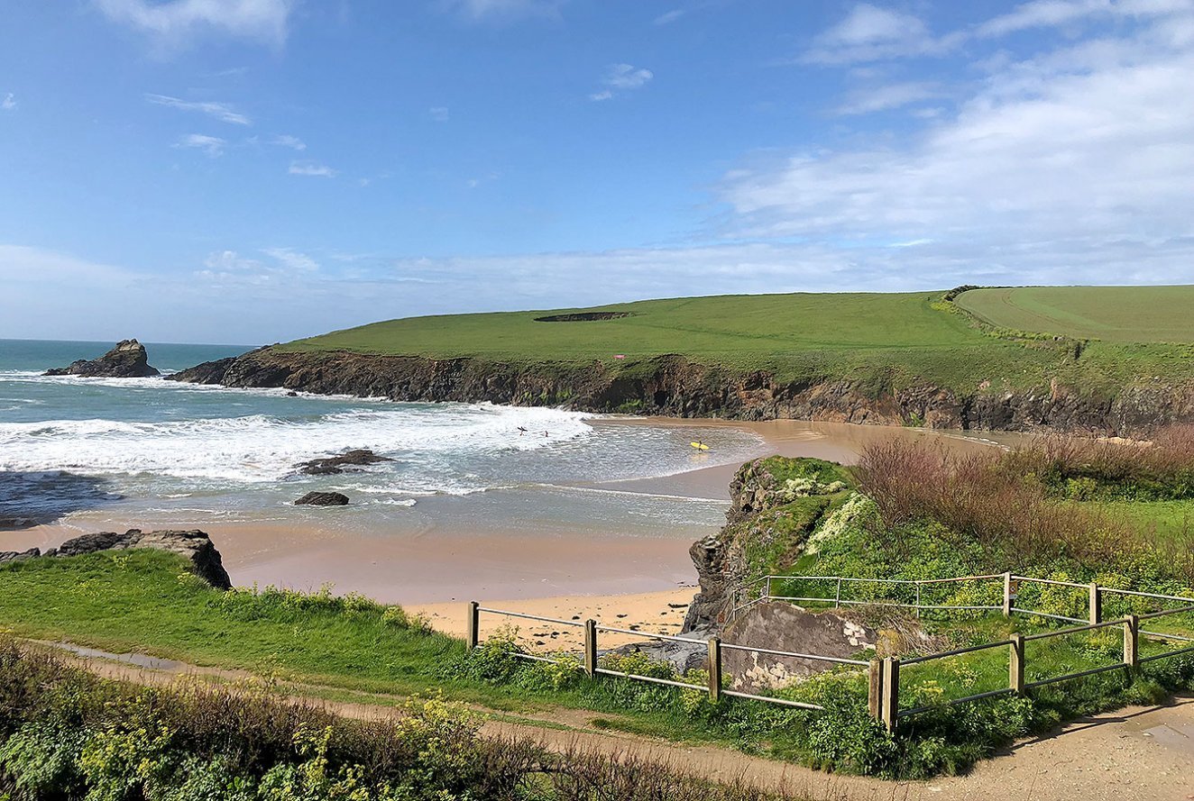 Trevone Beach with Kids - Best Beach in Cornwall | Packed Again