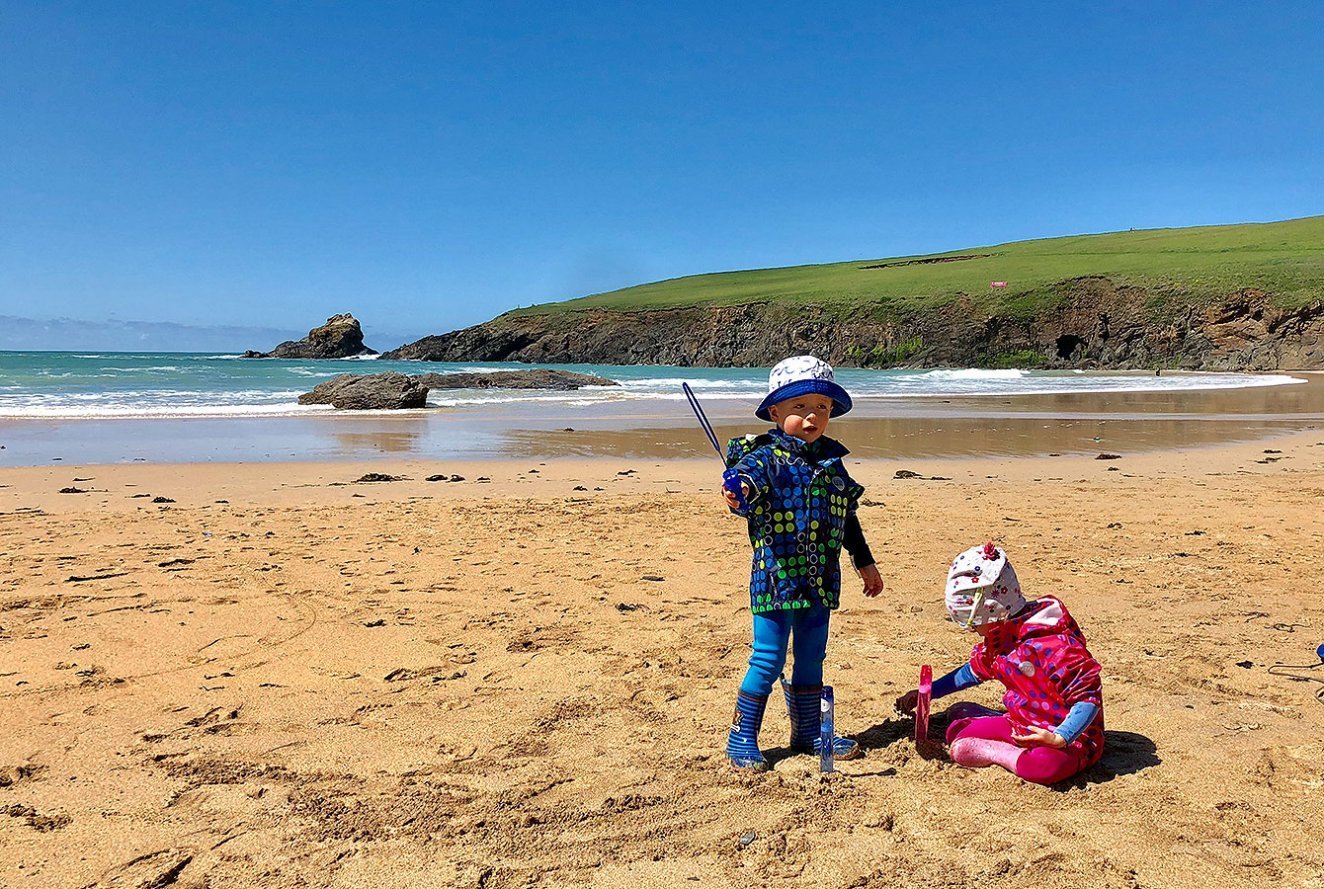 Trevone Beach with Kids - Best Beach in Cornwall | Packed Again