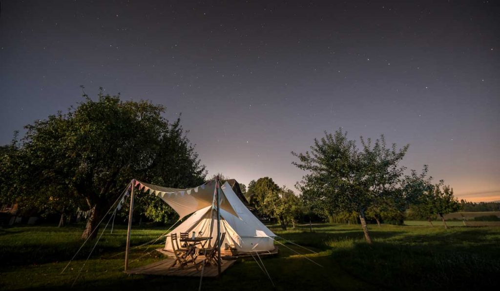 Glamping and Biking in Willisau - Lucerne | Packed Again