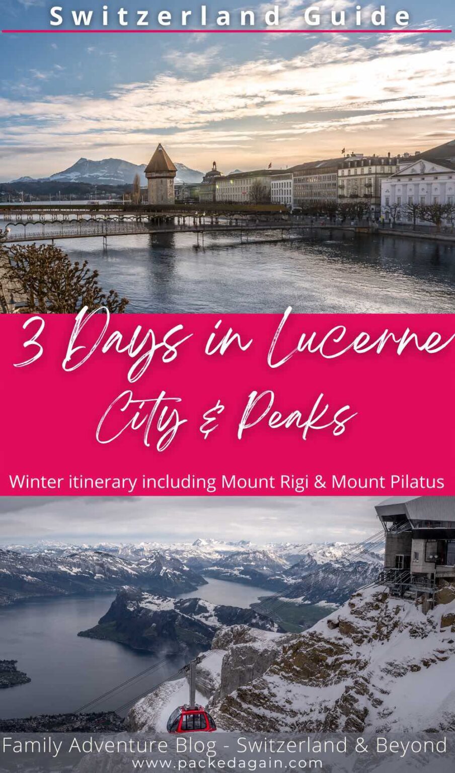 3 Days in Lucerne in Winter – What to do & where to stay | Packed Again