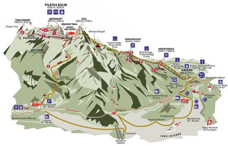 From Lucerne to Mt Pilatus – How to get there the best way | Packed Again