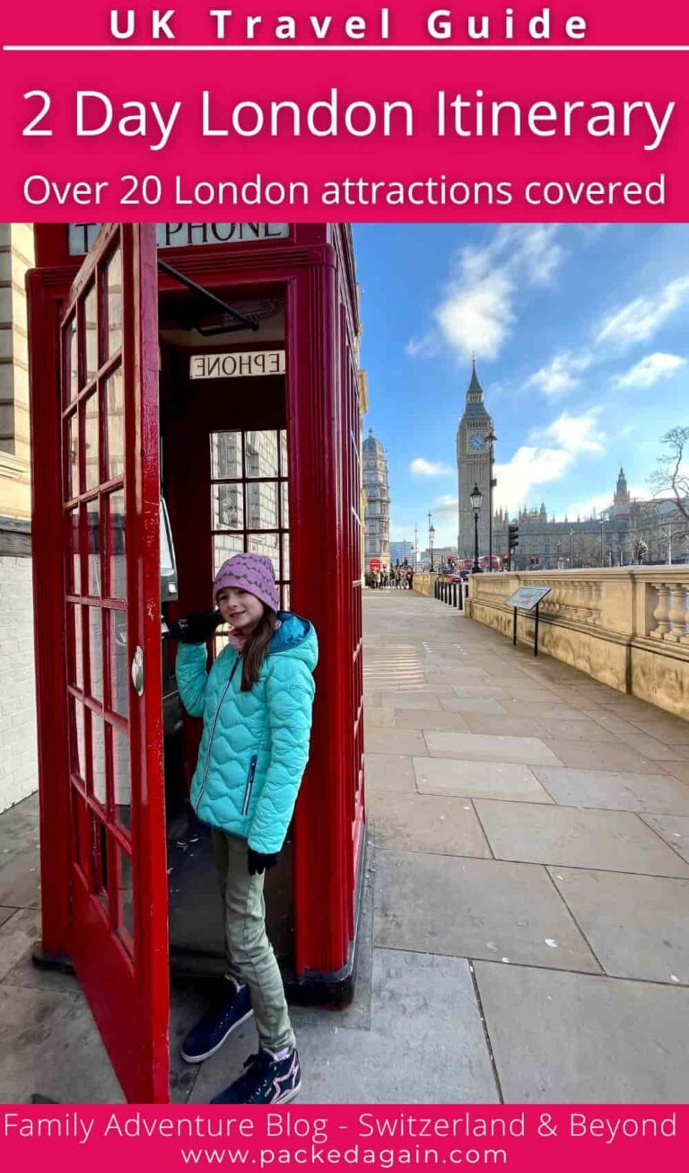 2 Days in London Itinerary (With Kids) – 48hr Guide