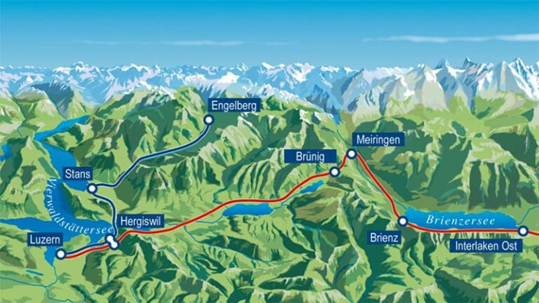 Lucerne to Interlaken on the GoldenPass Train Line | Packed Again
